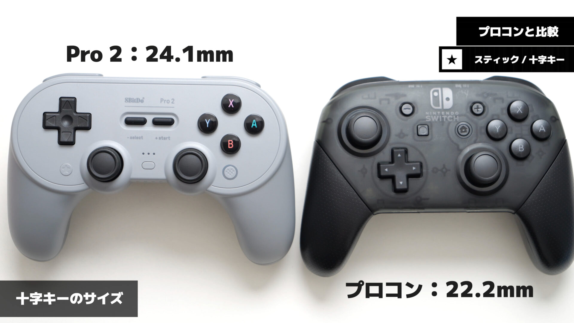 【8BitDo Pro 2 コントローラー レビュー】プロコンと比較 - さくらあん / SakuraAnne