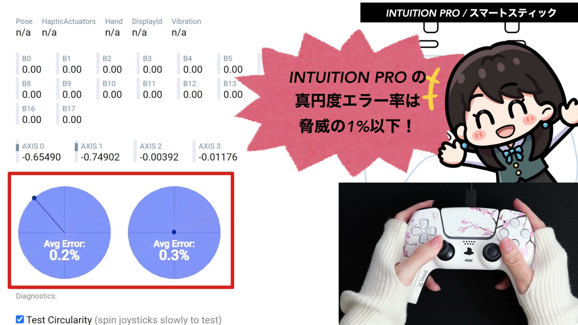 【レビュー】Void Gaming『INTUITION PRO』コントローラー！PS5対応！新スマートスティック搭載！ - さくらあん / SakuraAnne