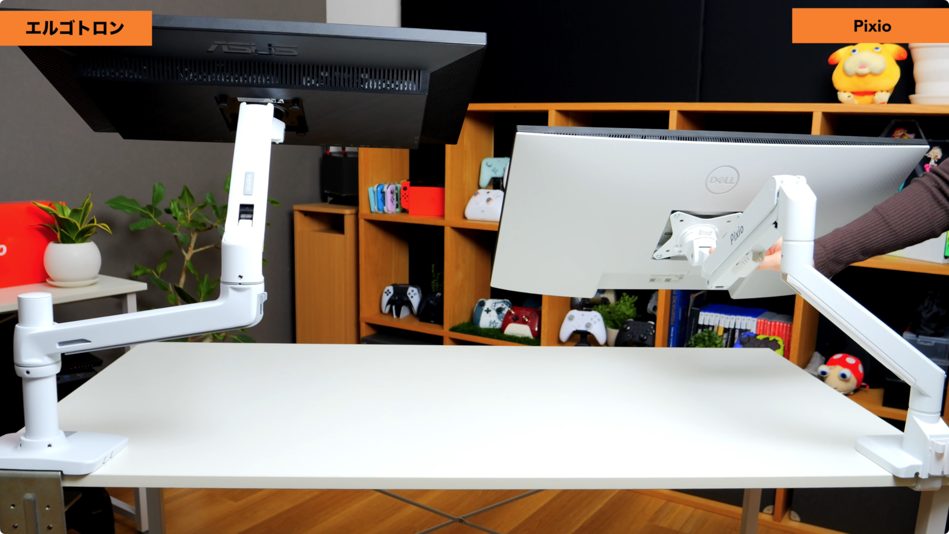 【レビュー】Pixioのモニターアーム「PS1S」1万円以下！ - さくらあん / SakuraAnne